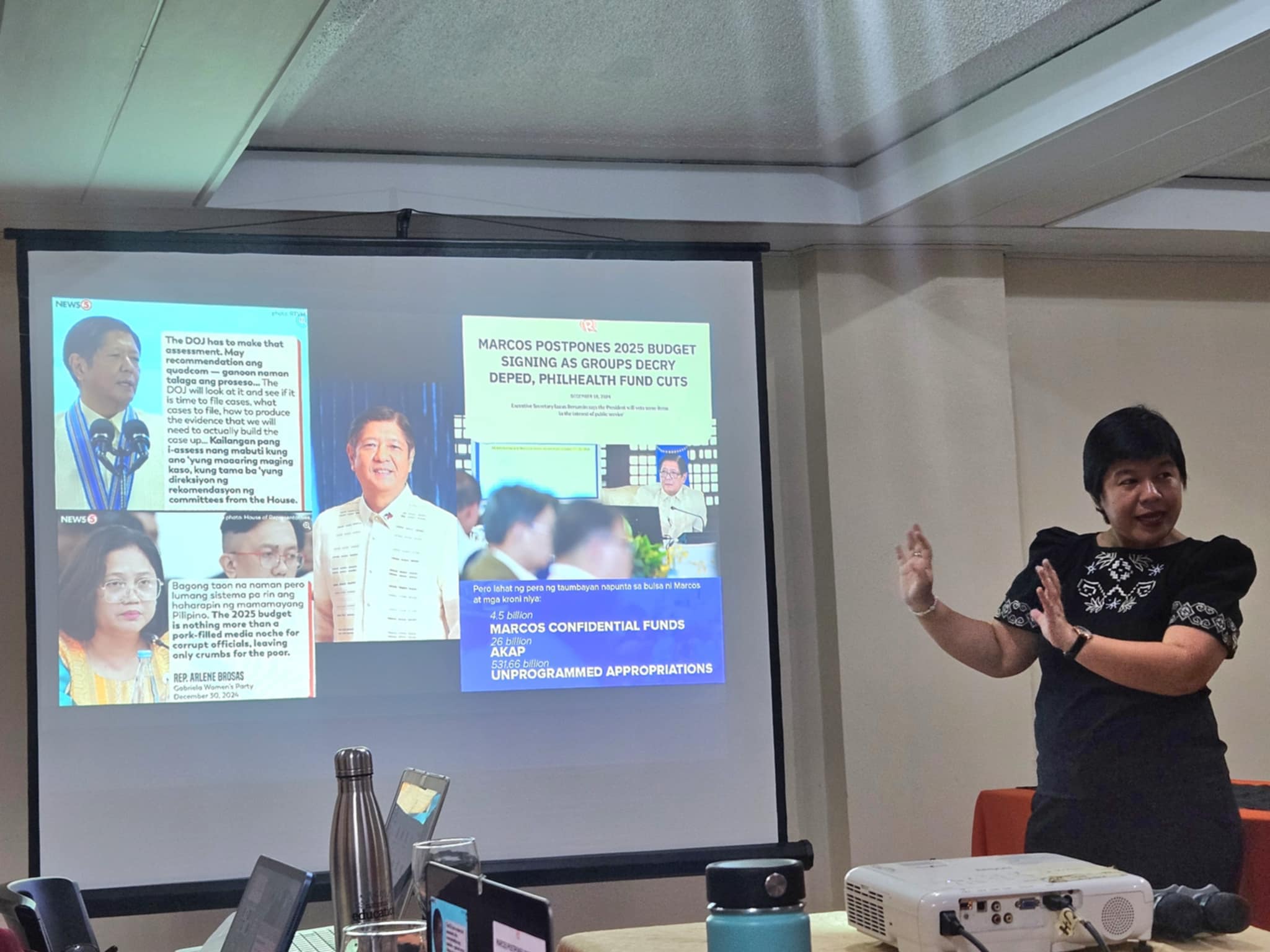 Faculty Regent Gadong expresses alarm over 2025 UP budget cut - Office ...